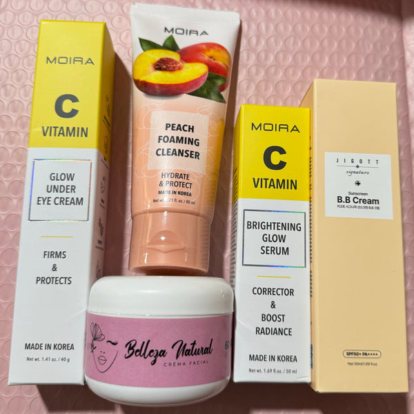 PAQUETE SKIN CARE CON PROTECTOR SOLAR CON COLOR PARA TODO TIPO DE PIEL – TMstore